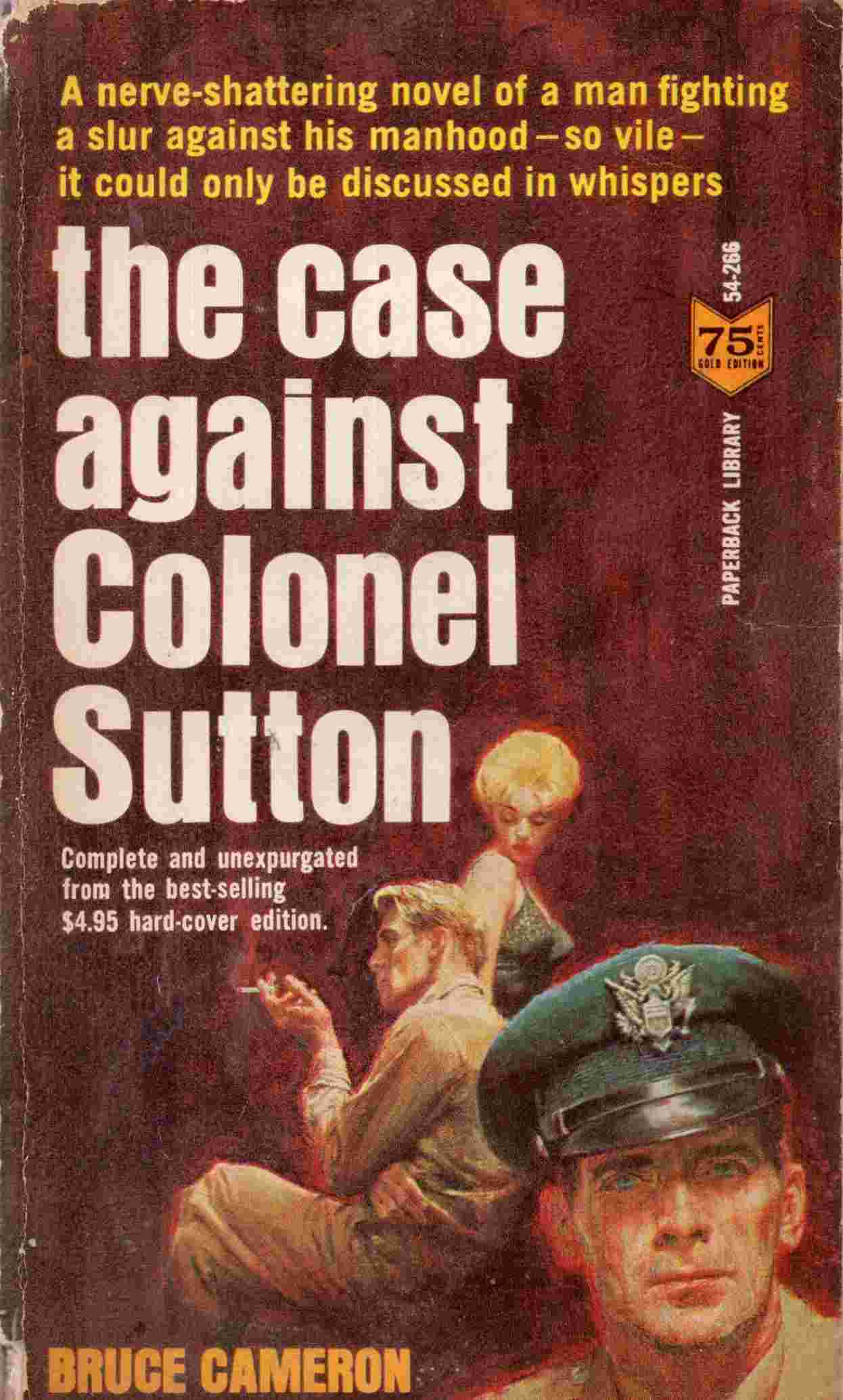 The Case Against Colonel Sutton by Bruce Cameron